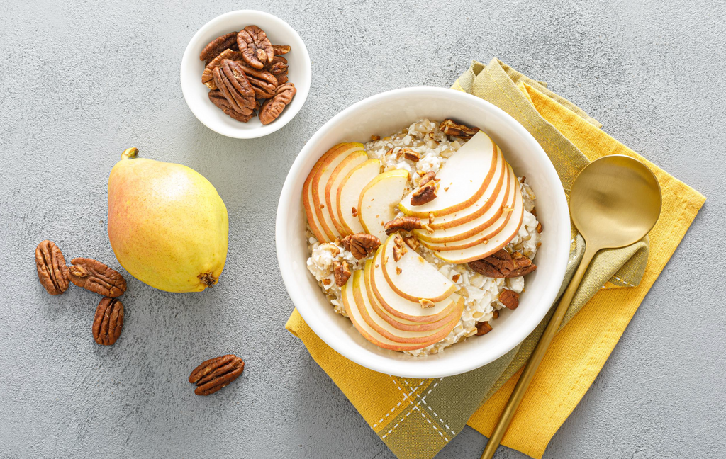 Requesón dulce con pera – Santo Remedio