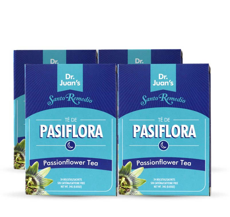 Suplementos de Té de Pasiflora (4 Paquetes) – Santo Remedio
